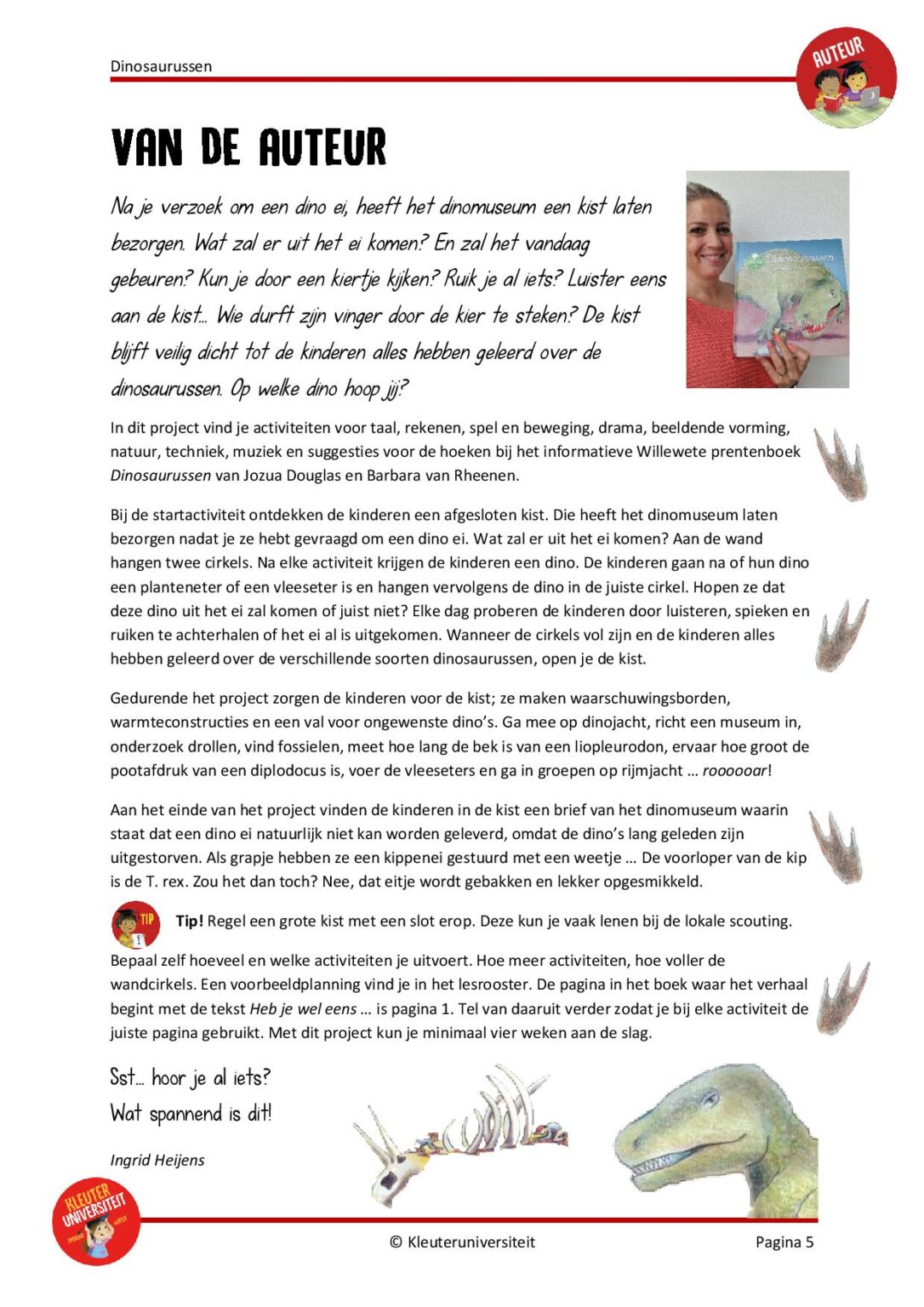 Dinosaurussen – Kleuteruniversiteit
