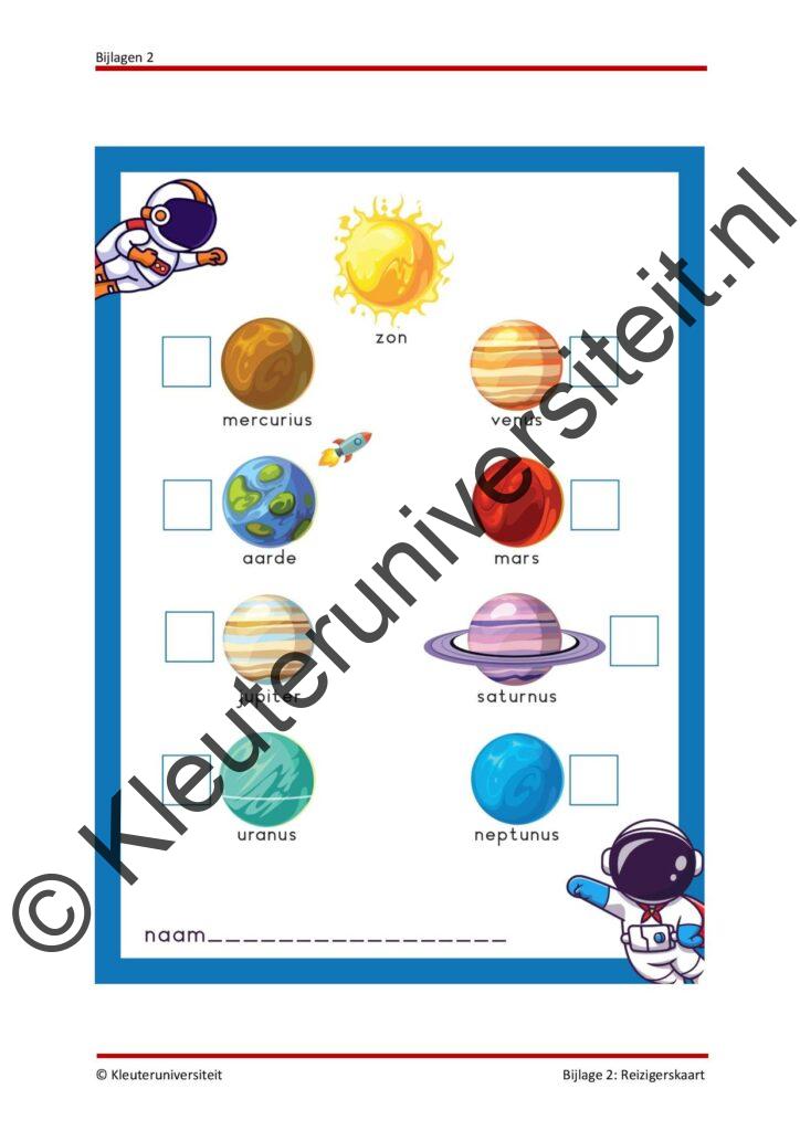 Spellenpakket ruimte – Kleuteruniversiteit